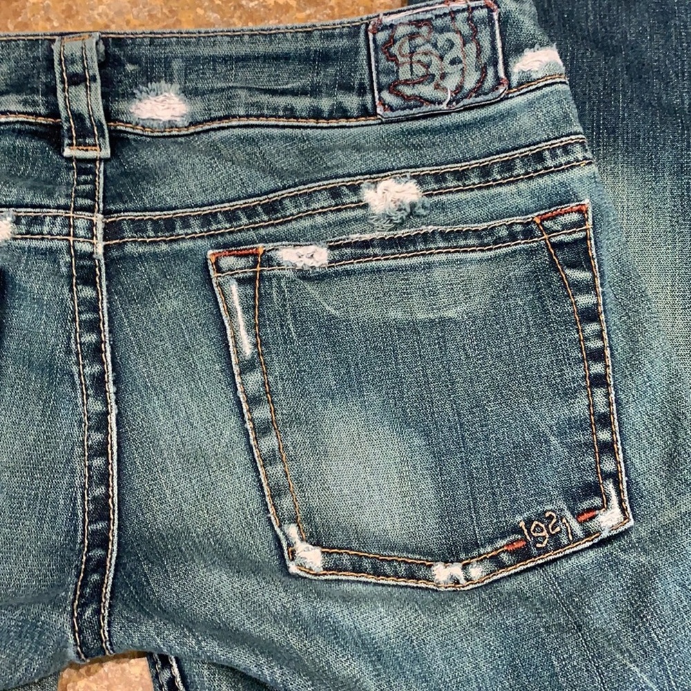 1921 Vintage Distressed Low Rise Jeans! - Gem